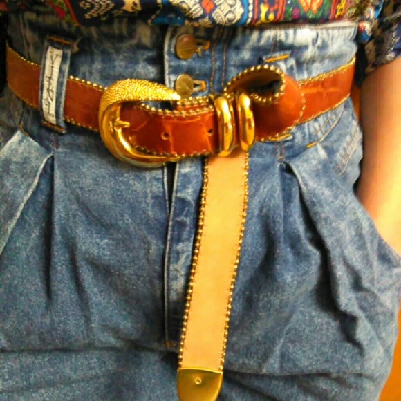 B.B. Simon | Accessories | Vintage Belt By Simon Leather | Poshmark