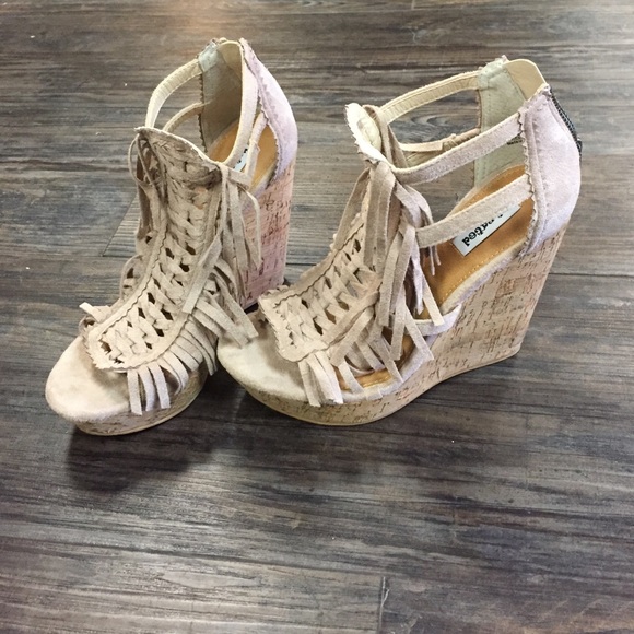 Not Rated | Shoes | Fringe Wedges | Poshmark