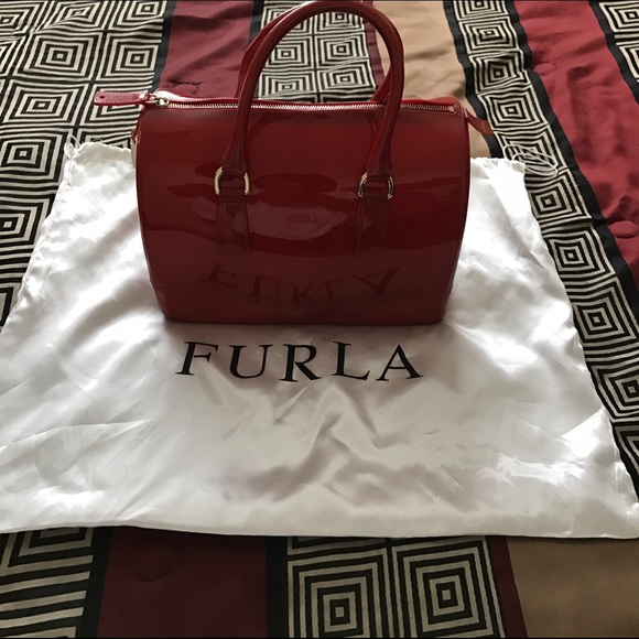 Furla | Bags | Candy Red Furla Bag | Poshmark