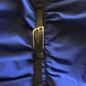 Mega | Dresses | Blue Tube Top Dress W Belt | Poshmark