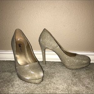 FIONI Clothing - Fioni Night Black Glitter Heels from Hunter brieanne's ...