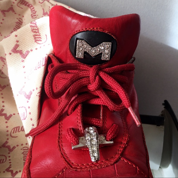 Mauri | Shoes | Mauri Alligator Cap Toe Leather Sneakers | Poshmark