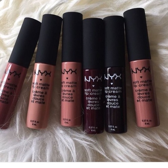 NYX | Makeup | Nyx Matte Lipgloss In All Colors Shown In Picture | Poshmark