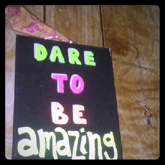 Other | Dare To Be Amazing Poster Board | Poshmark