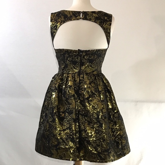 Rare London | Dresses | Rare London Giovane Brocade Dress | Poshmark