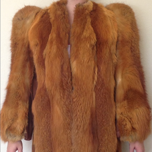 Jackets & Coats | Vintage Fox Fur Coat | Poshmark