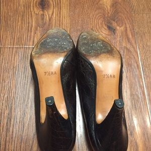 Pancaldi | Shoes | Vintage Crocodile Pumps By Pancaldi Circa 98 | Poshmark