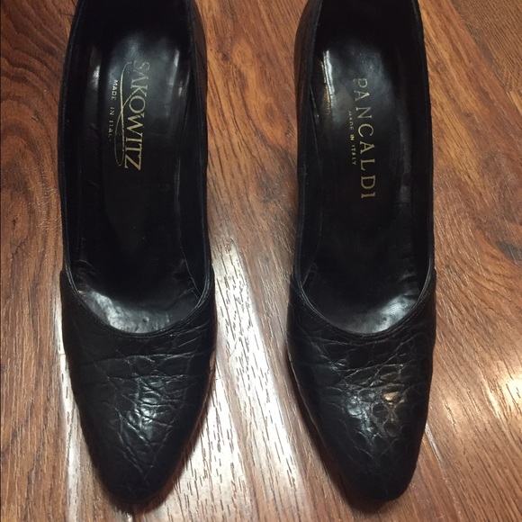 Pancaldi | Shoes | Vintage Crocodile Pancaldi Pumps Circa 98 | Poshmark