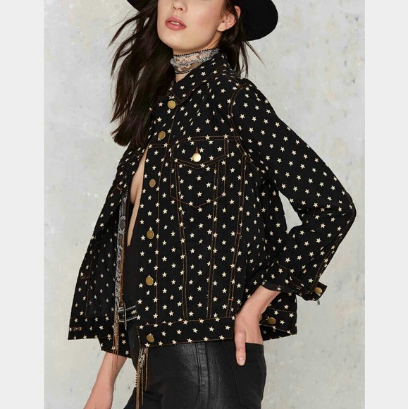 Native Rose | Jackets & Coats | Vintage Native Rose Crystal Stars ...