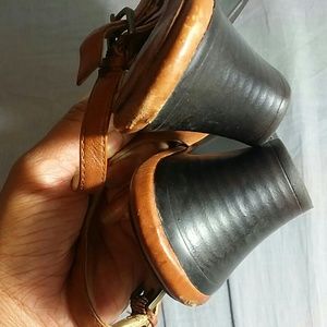 Softspots | Shoes | Soft Spots Clogs Shoes Brown 9 M Leather Strap ...