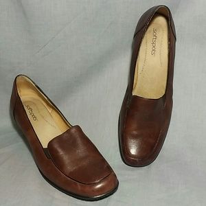 softspots | Shoes | Softspots Dress Shoes Brown 9 M Leather Heels 2 ...