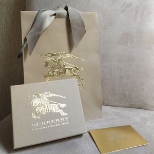 Burberry | Accessories | Gift Box And Shopping Bag Set | Poshmark