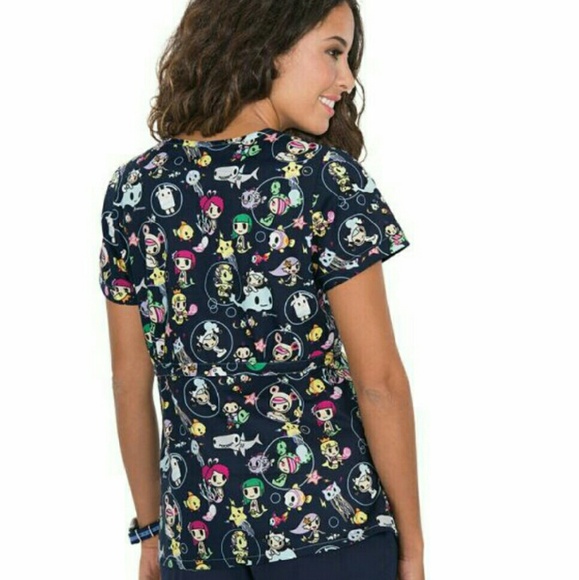 tokidoki | Tops | Nwt Tokidoki Deep Sea Friends Scrub | Poshmark