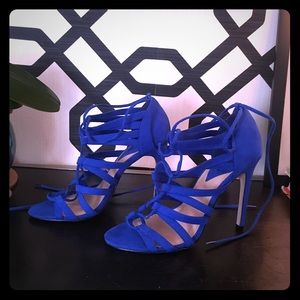 Forever 21 lace up heels on Poshmark