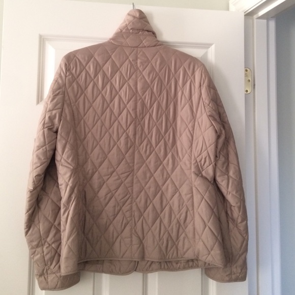Michael Kors | Jackets & Coats | Michael Kors Beige Quilted Jacket ...