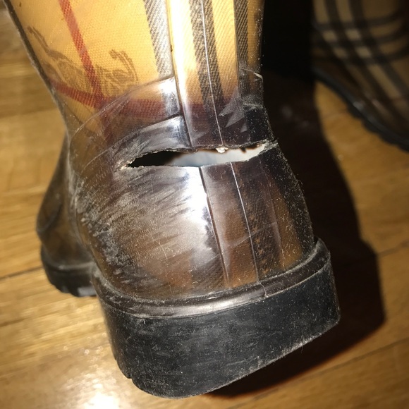 Burberry | Shoes | Burberry Short Rain Boot 36 | Poshmark
