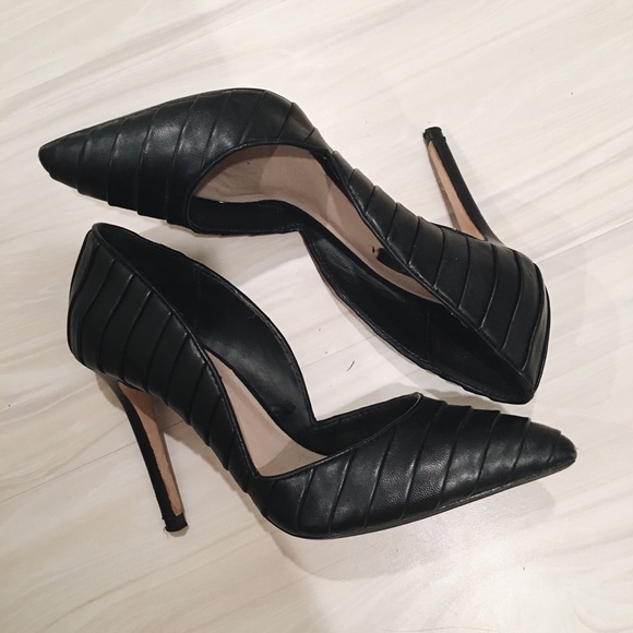 Zara | Shoes | Zara Basic Collection Pleated Heel | Poshmark