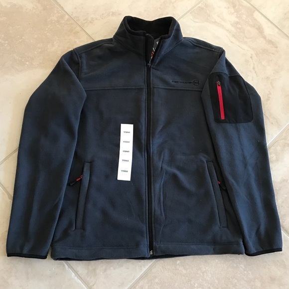 Free Country | Jackets & Coats | Free Country Fleece Jacket Coat | Poshmark