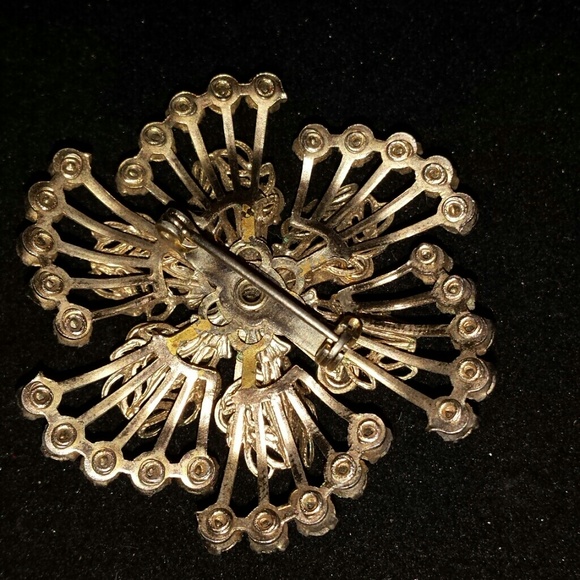 Jewelry | Original Mid Century Intricate Swirl Brooch | Poshmark