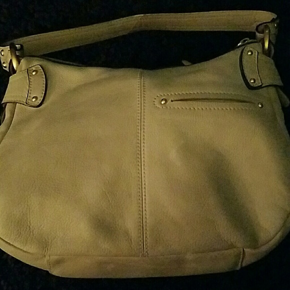 b. makowsky | Bags | Authentic B Makowski Oatmeal Colored Pebbled Bag ...