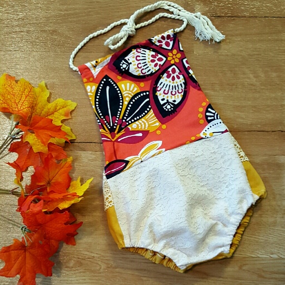 Other | Vintage Style Romper | Poshmark