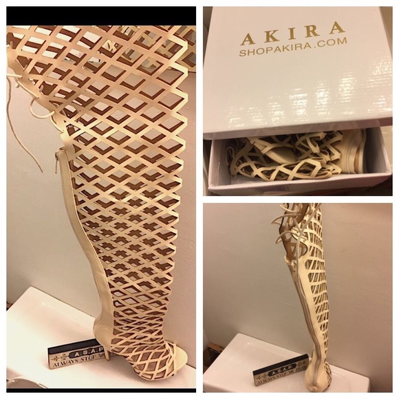 AKIRA | Shoes | Super Thigh High Boots From Akira | Poshmark