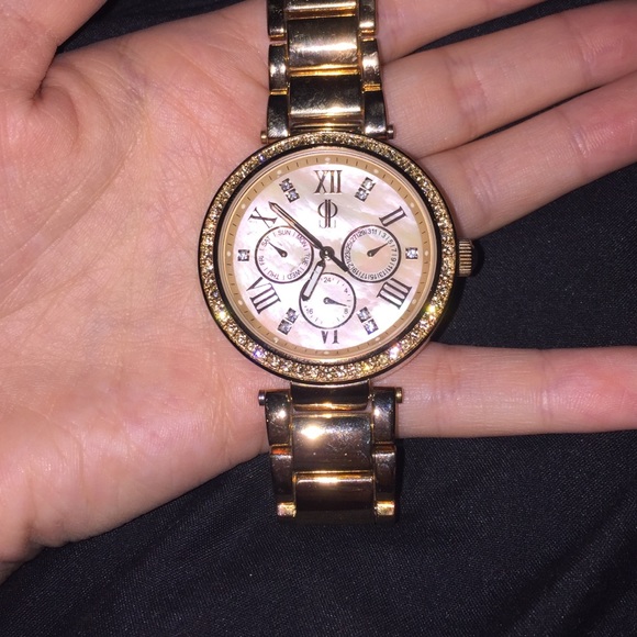 Jennifer Lopez | Other | Jennifer Lopez Watch In The Color Gold And ...