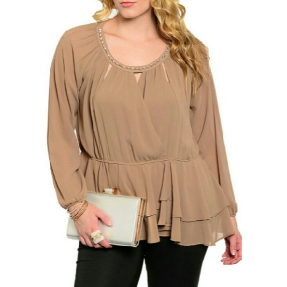 Tops | Cutout Blouse | Poshmark