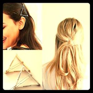 Accessories | Triangle Hair Clips 1 For 6 Or 2 For 1 | Poshmark