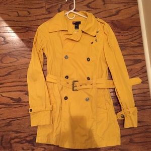 Diesel | Jackets & Coats | Diesel Yellow Trench Coat | Poshmark