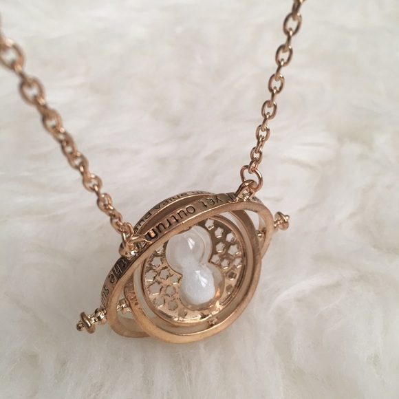 Urban Outfitters | Jewelry | Unique Gyroscope Hourglass Gold Necklace ...