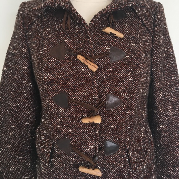 Zara | Jackets & Coats | Vintage Zara Tweed Toggle Button Jacket | Poshmark