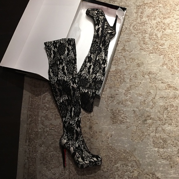 Victoria's Secret | Shoes | Victorias Secret Limited Thigh High Heeled ...