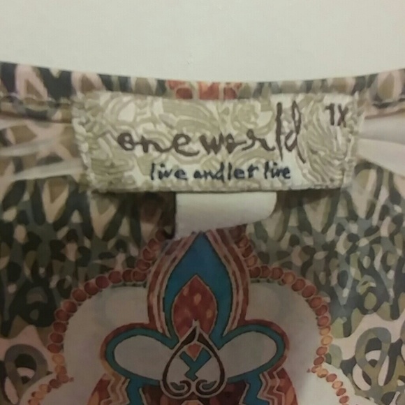 ONE WORLD | Dresses | One World Live And Let Live X Dress | Poshmark
