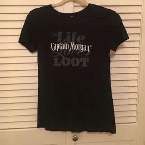 Tops | Short Sleeve Captain Morgan Shirt | Poshmark