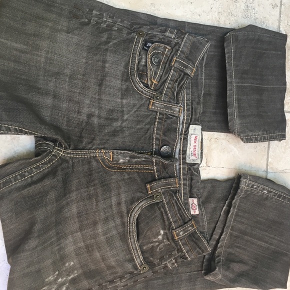 MEK | Jeans | Mek Denim Low Rise Size 29 X32 Brown Jeans | Poshmark