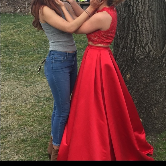 Dresses | Gorgeous 2 Piece Prom Dress From Rubi Jubi | Poshmark