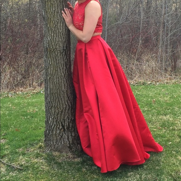 Dresses | Gorgeous 2 Piece Prom Dress From Rubi Jubi | Poshmark