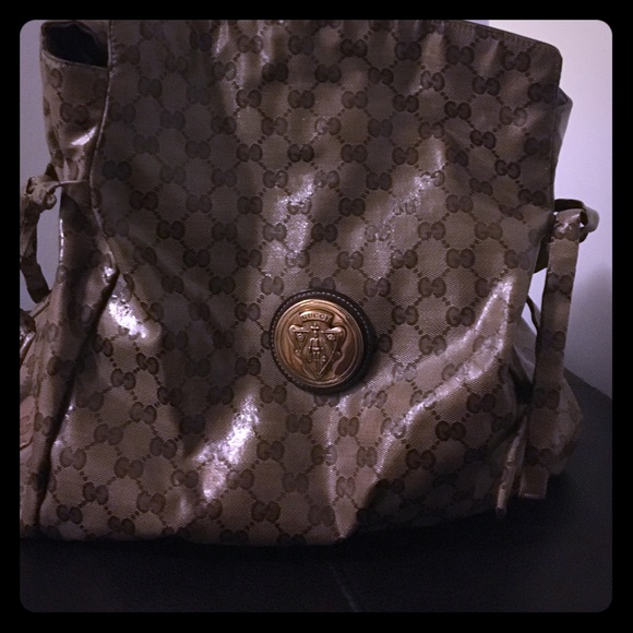Gucci | Bags | Gucci Drawstring Medium Size Bag | Poshmark