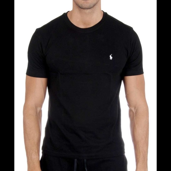 Ralph Lauren | Tops | Ralph Lauren Simple Black T Shirt | Poshmark
