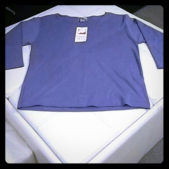 Unity Plus | Tops | Flawless Blue Pc Top By Unity Plus | Poshmark