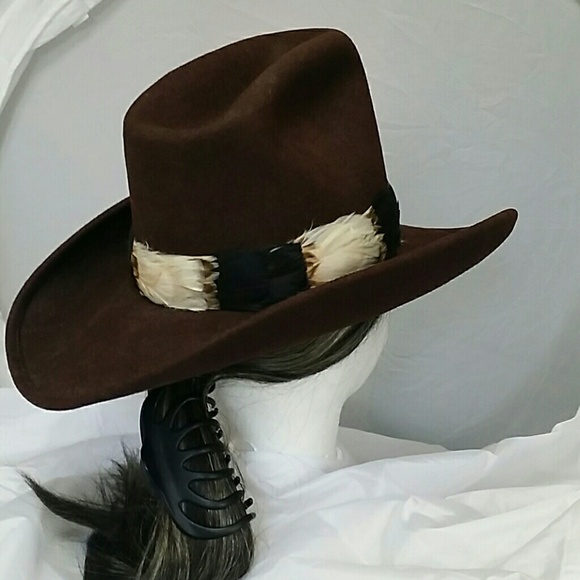Apache | Accessories | Apache Cowboy Hat Wfeather Hat Band | Poshmark