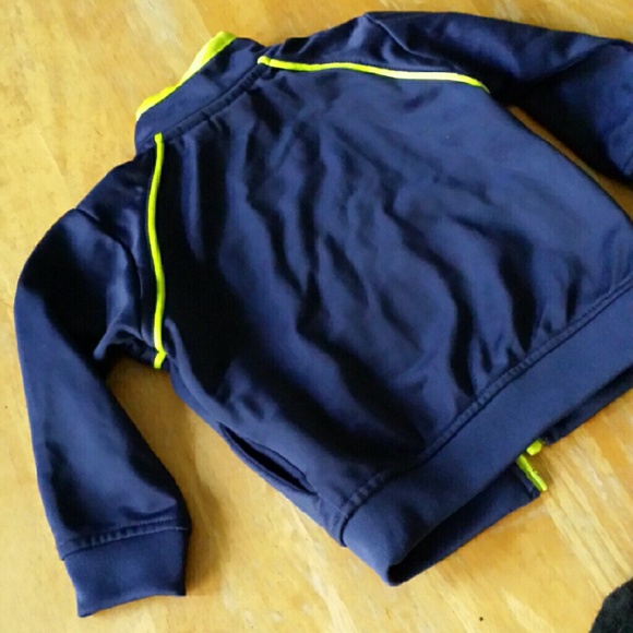 Puma | Jackets & Coats | Neon Puma Track Jacket | Poshmark