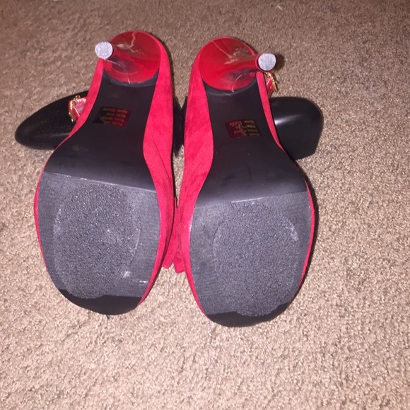 Bakers | Shoes | Red Bakers Platform Heels | Poshmark