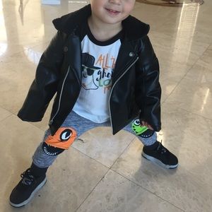 Jackets & Coats | Kids Leather Jacket | Poshmark