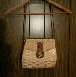 Simon | Bags | 95s Vintage Woven Purse | Poshmark