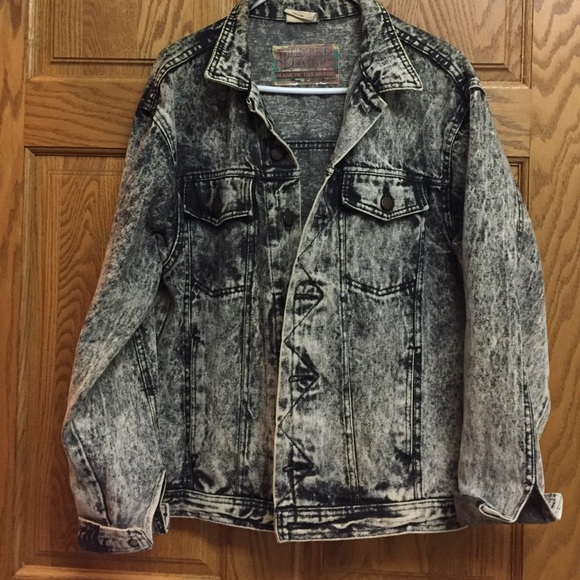 Made in the Shade | Jackets & Coats | Rare Vintage Hand Painted Acid ...