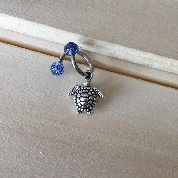 Jewelry | Spiral Turtle Belly Button Ring | Poshmark