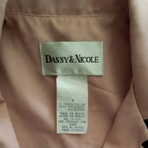Danny & Nicole | Jackets & Coats | Vintage Danny Nicole Pink Blazer ...