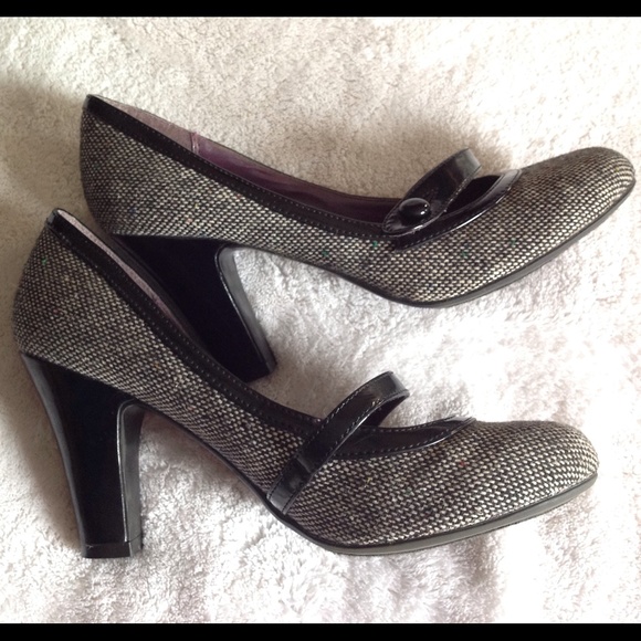 Mixit | Shoes | Mixit Heels Blackwhite With Specks Of Color | Poshmark